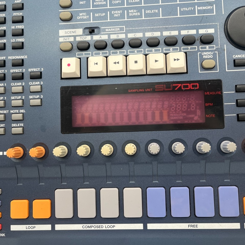 Yamaha SU700 Sampling Sampler Sequencer Used Tested | eBay