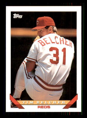 1993 Baseball Topps Tim Belcher Cincinnati Reds #382 | eBay