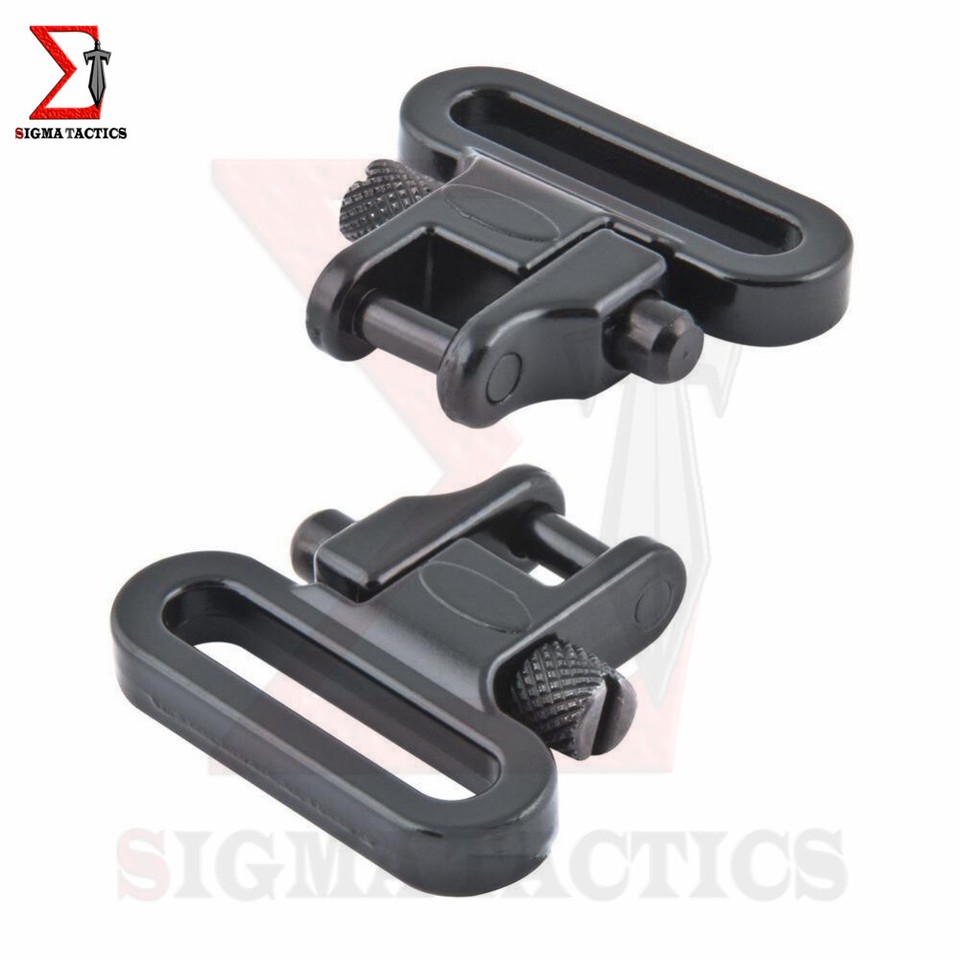 300lbs QD Rifle Sling Swivel Studs Bolt Quick 1-1/4" Detach Machine ...