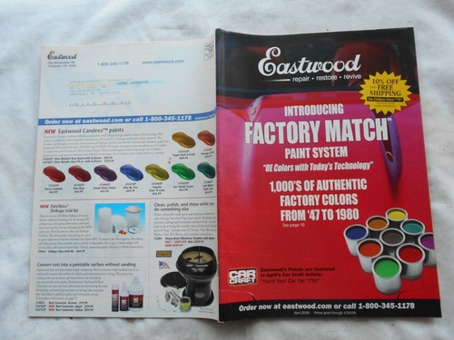 EASTWOOD-REPAIR-RESTORE-REVIVE CATALOG-APRIL.2009 | eBay