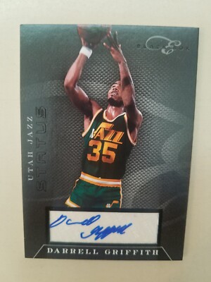 Darrell Griffith Signed Serial 2011 Panini Status Thick Insert Jazz ...