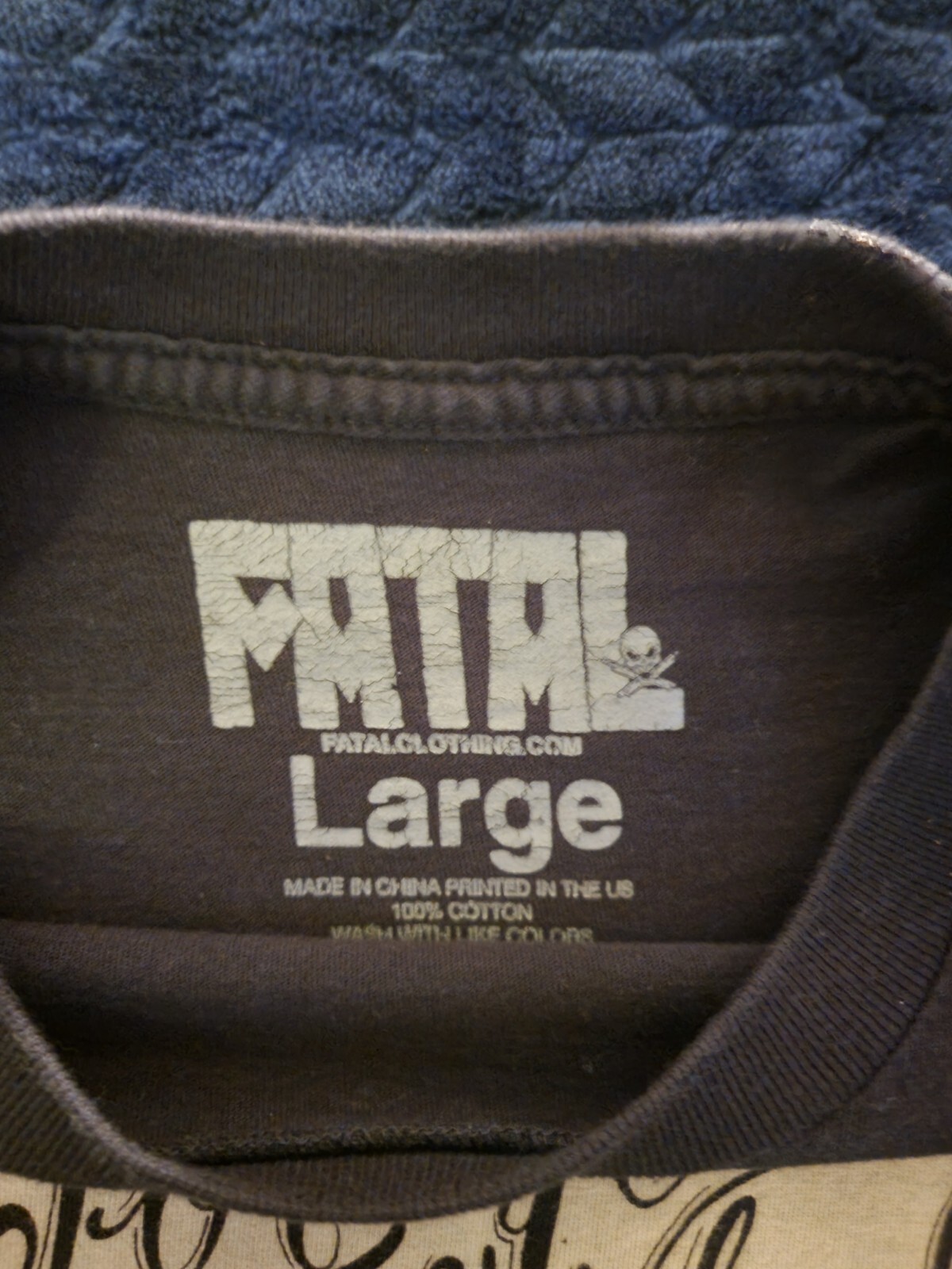 Fatal Clothing Men's Large Biker Forever Two Wheels T-Shirt | eBay