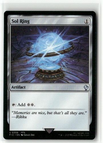 Sol Ring 0358 - Commander FINAL FANTASY MTG NM | eBay