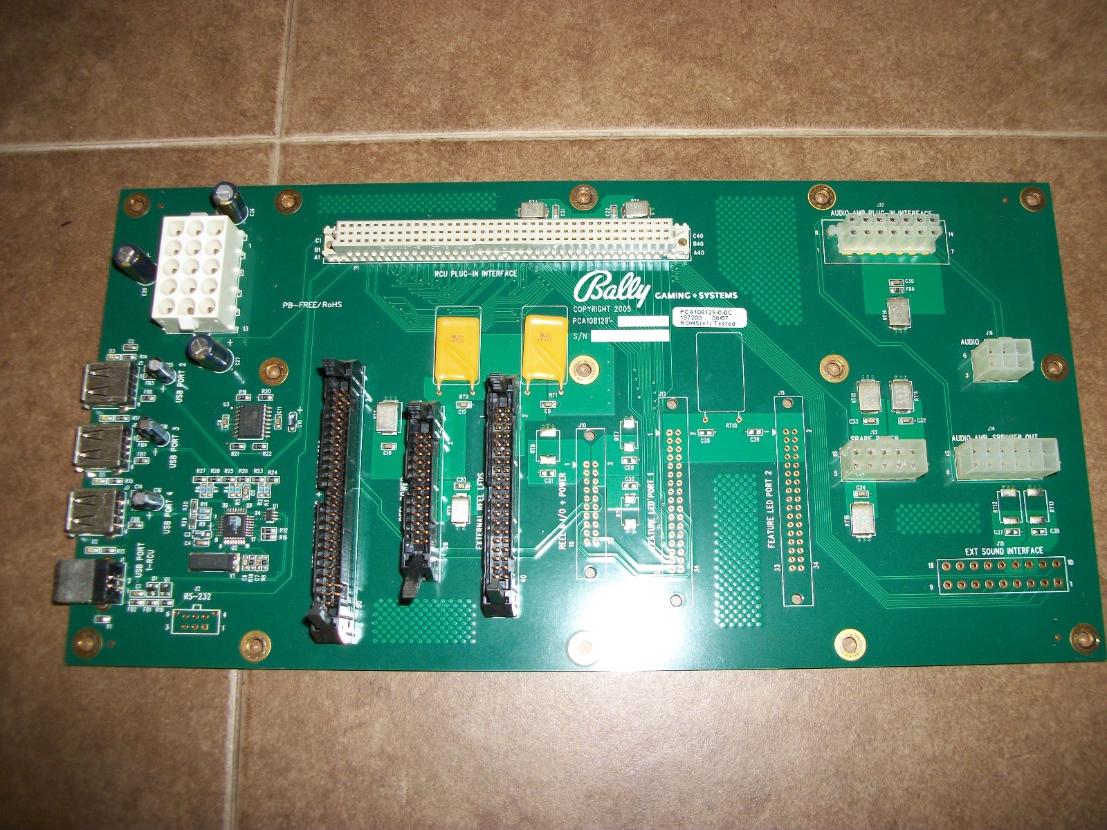 BALLY ALPHA DISTRIBUTION BOARD,POWER REEL CONTROLLER | eBay