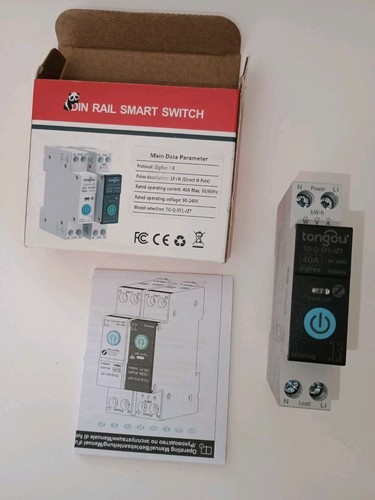 Tuya Zigbee Smart Circuit Breaker Switch 1P 40A Smart Home | eBay