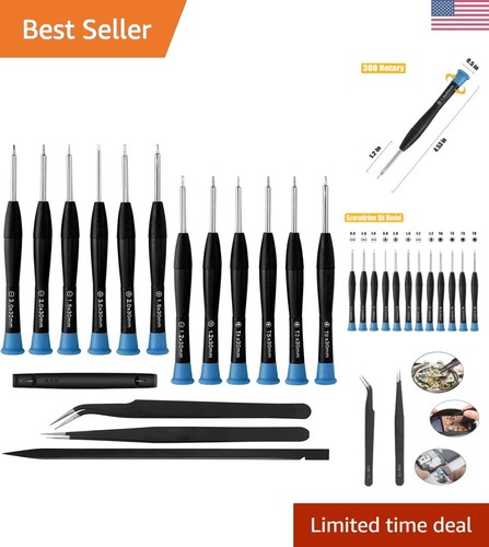 17 PCS Screwdriver Set, Screwdrivers Repair kit With different sizes of ...