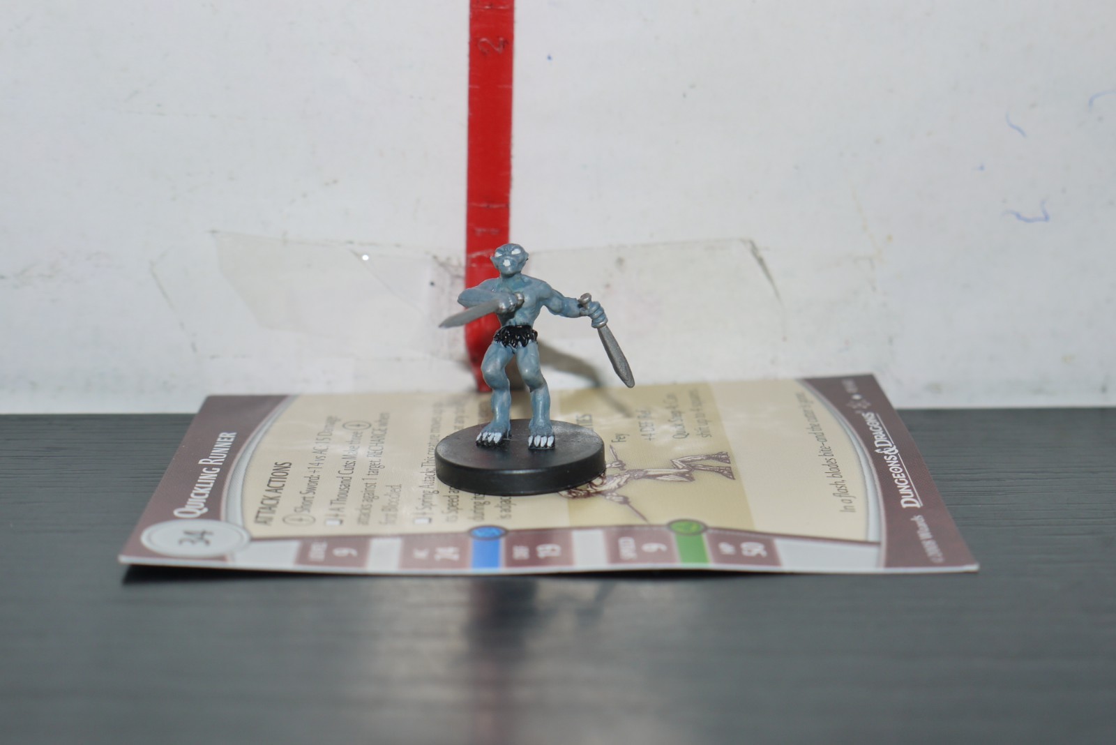 DDM Dungeons Dragons MINIATURES QUICKLING RUNNER 49/60 U DEMONWEB D&D ...