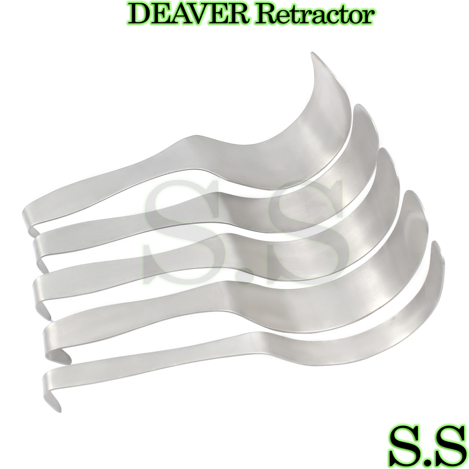 Set Of 5 DEAVER Retractor Surgical Medical Instruments | eBay