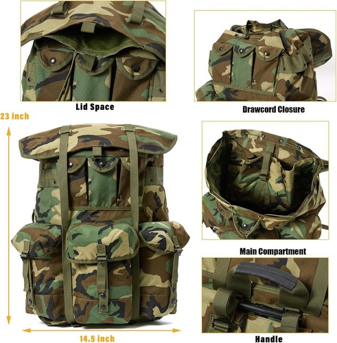 MT Military Alice Large Pack Army Survival Combat ALICE Rucksack ...