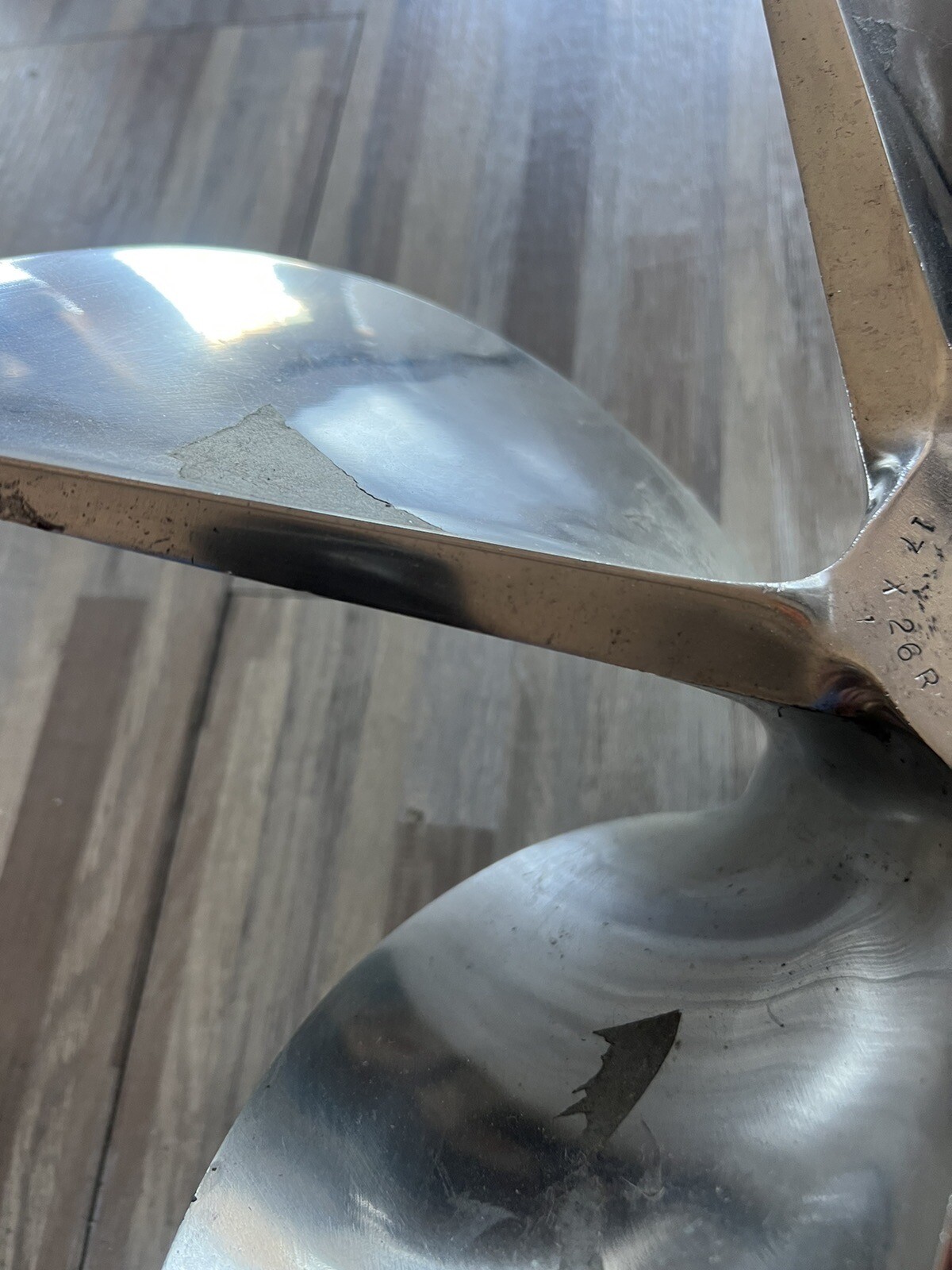 Mercury Racing 5 Blade Cleaver Prop Propeller 17 X26 RIGHT RH Herring ...