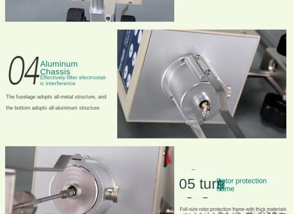 NDJ-1/ NDJ-4 Rotary Viscometer Viscosimeter Viscosity Meter with 1-4 ...