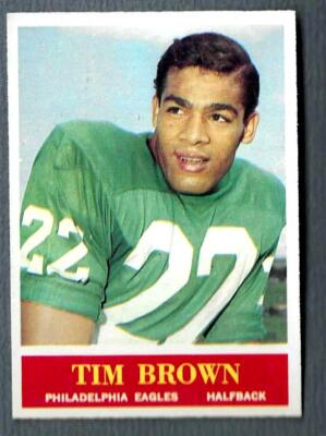 Tim Brown 1964 Philadelphia Eagles Card #129 EXMT | eBay