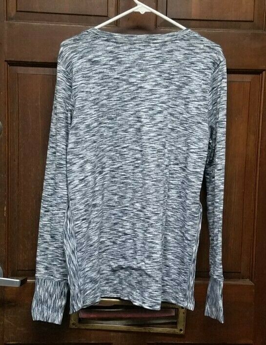 Reebok RBX Performance Black & White Long Sleeve Acti… - Gem