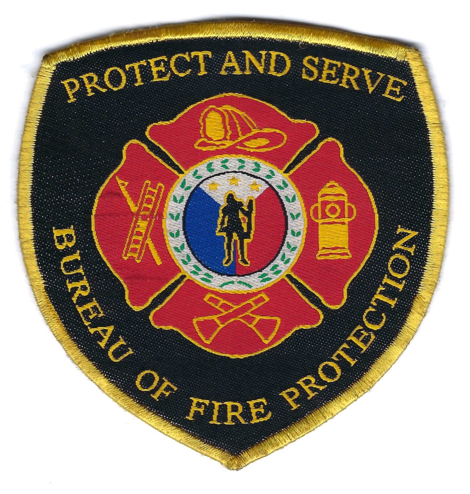 Philippine Bureau of Fire Protection BFB Firefighter Fireman Sleeve ...