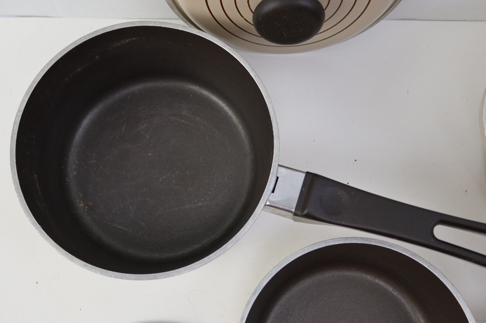 Vtg Club Aluminum Cookware 6 pc Set of Pots Pans Dutch Oven with Lids ...