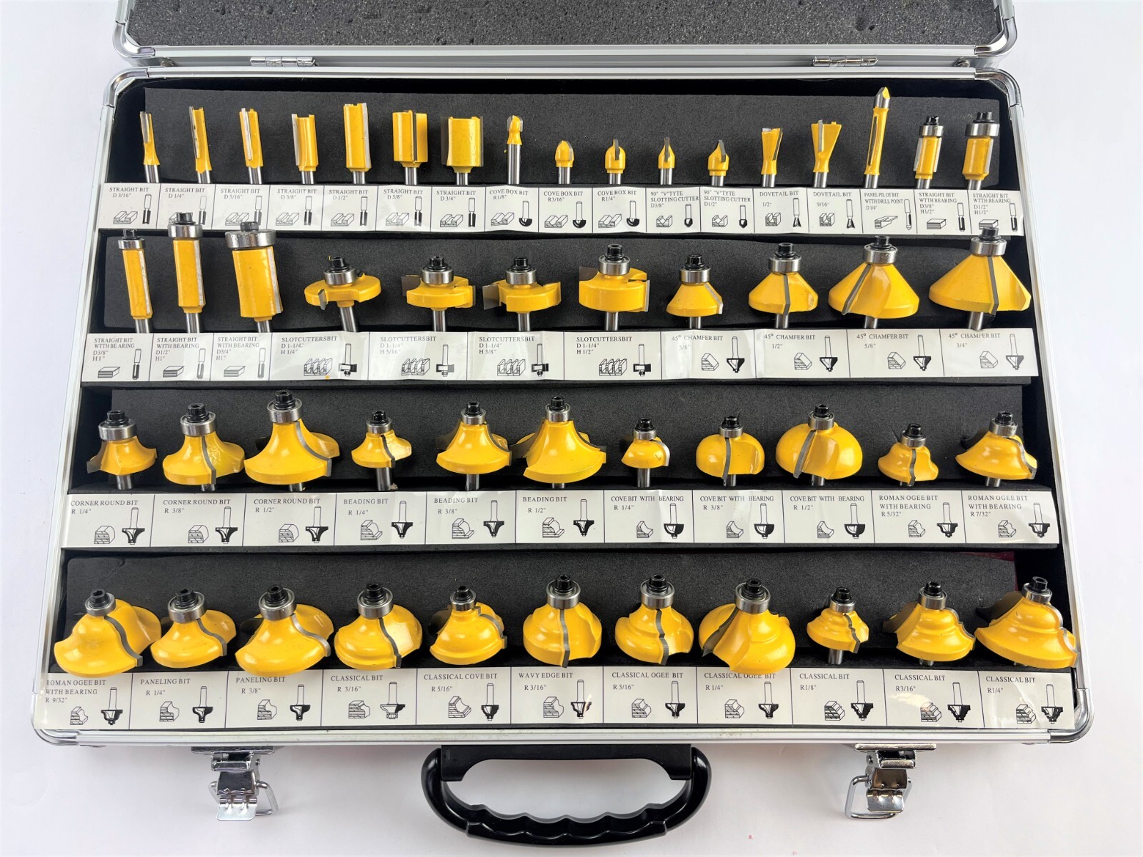 EDMBG 50 Piece Router Bits Set for sale online | eBay