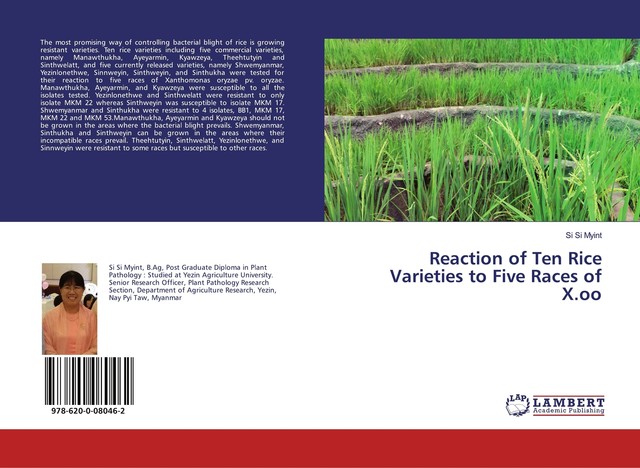 Reaction of Ten Rice Varieties to Five Races of X.Oo von Si Si Myint ...