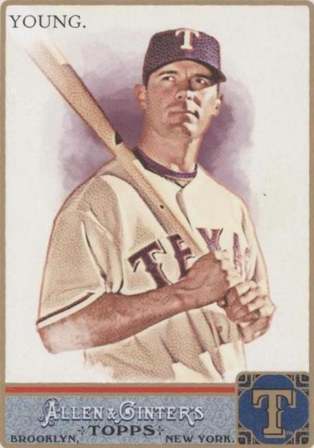 2011 Topps Allen & Ginter's - Michael Young #142 for sale online | eBay