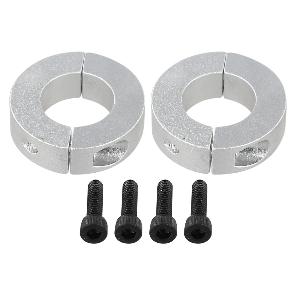 2PCS Aluminum Split Clamp Collar 25mm for Stable Mechanical ...