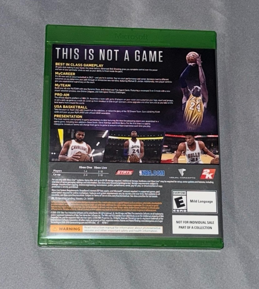 NBA 2K17 Kobe Bryant Legend Edition - Xbox One | eBay