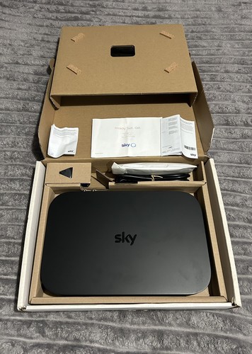 Sky Q 1TB Recordable TV Box ES130 Remote Control Power Lead & HDMI ...