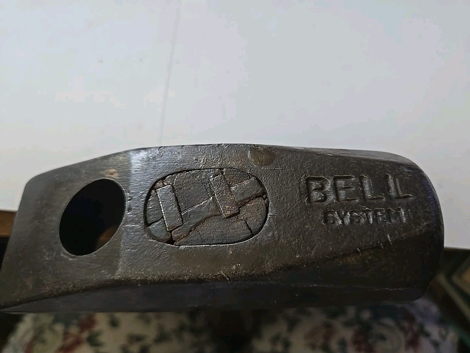 Bell System 3 Lb. Double Bevel Cross Peen Hammer-15-1/2" Long x 5 ...