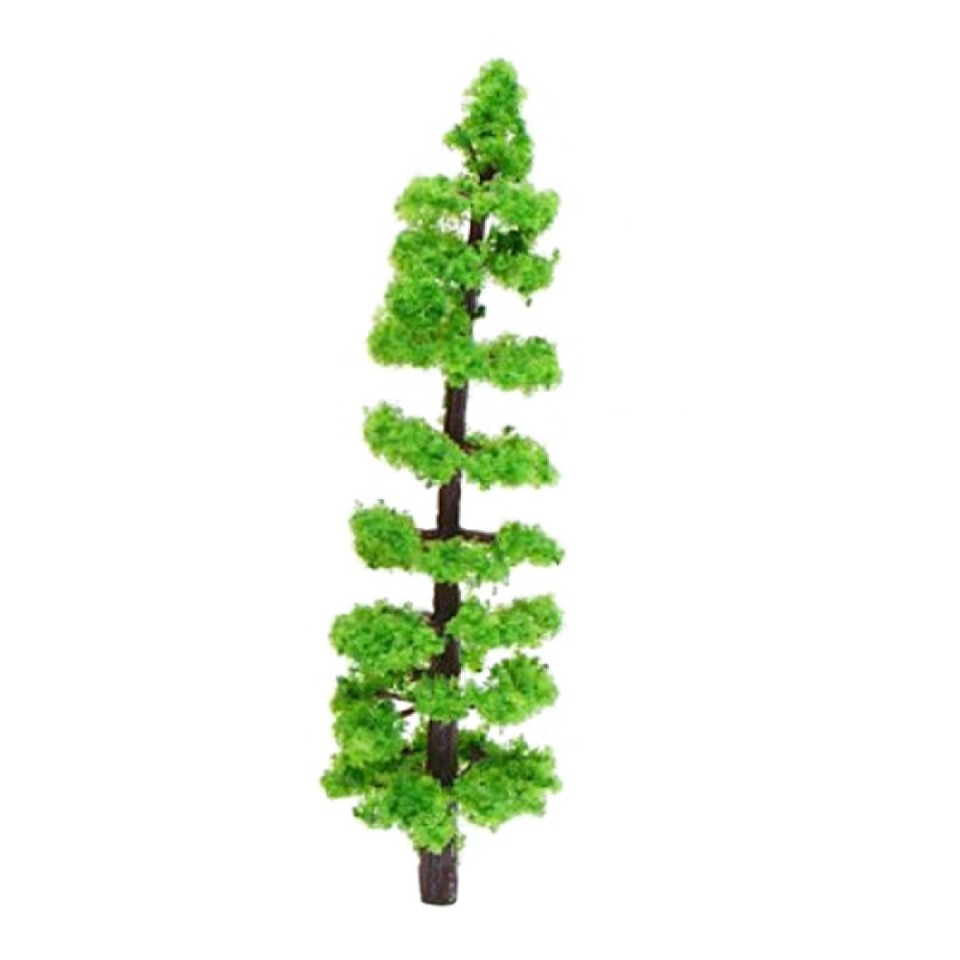 10pcs Model Fir Tree Scenery Landscape Model (Green) | eBay Australia