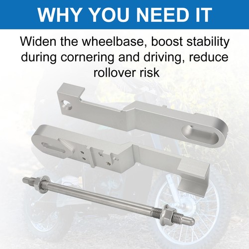 Billet Swing Arm Extension Kit 3"- 4" For Razor MX650 SX500 Mini Bikes ...