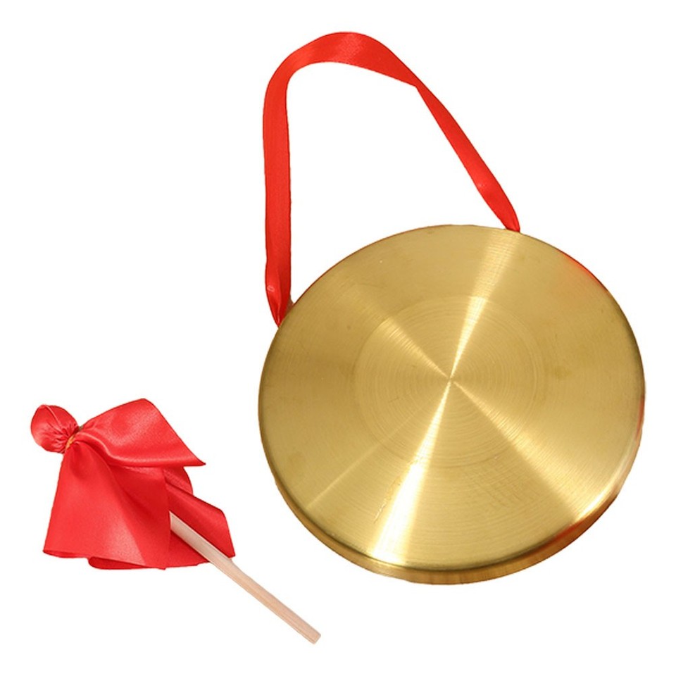 Traditional Chinese Musical Instruments Mini Gong Bell for Door Knob ...