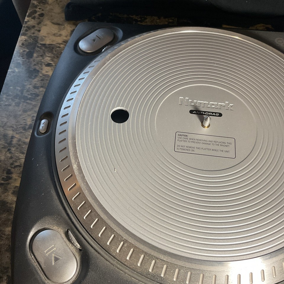 NUMARK TTX1 DIRECT DRIVE TURNTABLE GREAT CONDITION TECHNICS W/ SHURE ...