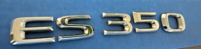 Lexus ES350 ES 350 Trunk Emblem Letters Badge Decal Logo OEM Genuine ...