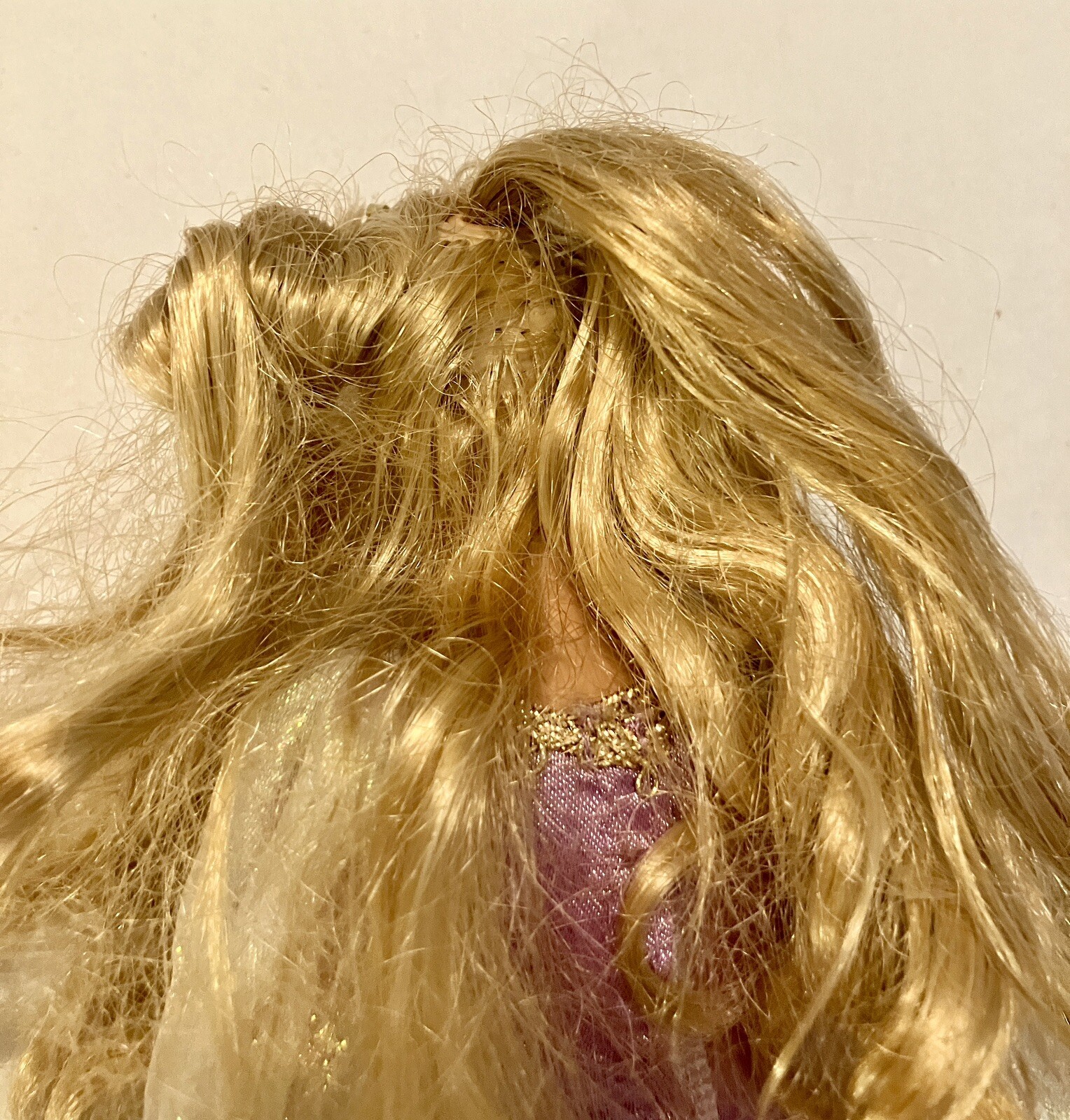 2001 Mattel Barbie as Rapunzel Doll With Magically Growing Hair ...