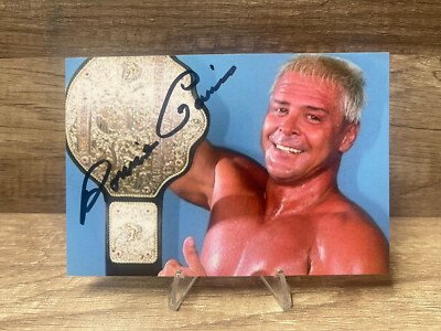 Rugged Ronnie Garvin WWF Wrestler Hand Signed 4x6 Photo TC46-4092 | eBay
