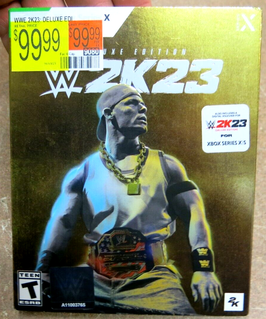 WWE 2K23 Deluxe Edition (Xbox Series X/One 2023) for sale online | eBay