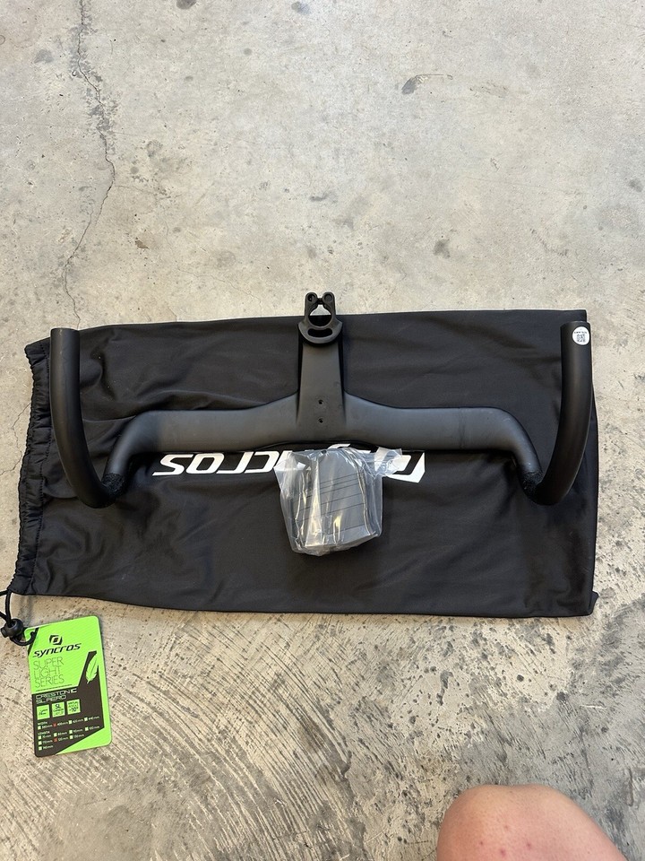 Scott Foil Handle Bars 42cm 120mm Stem. Synros | eBay