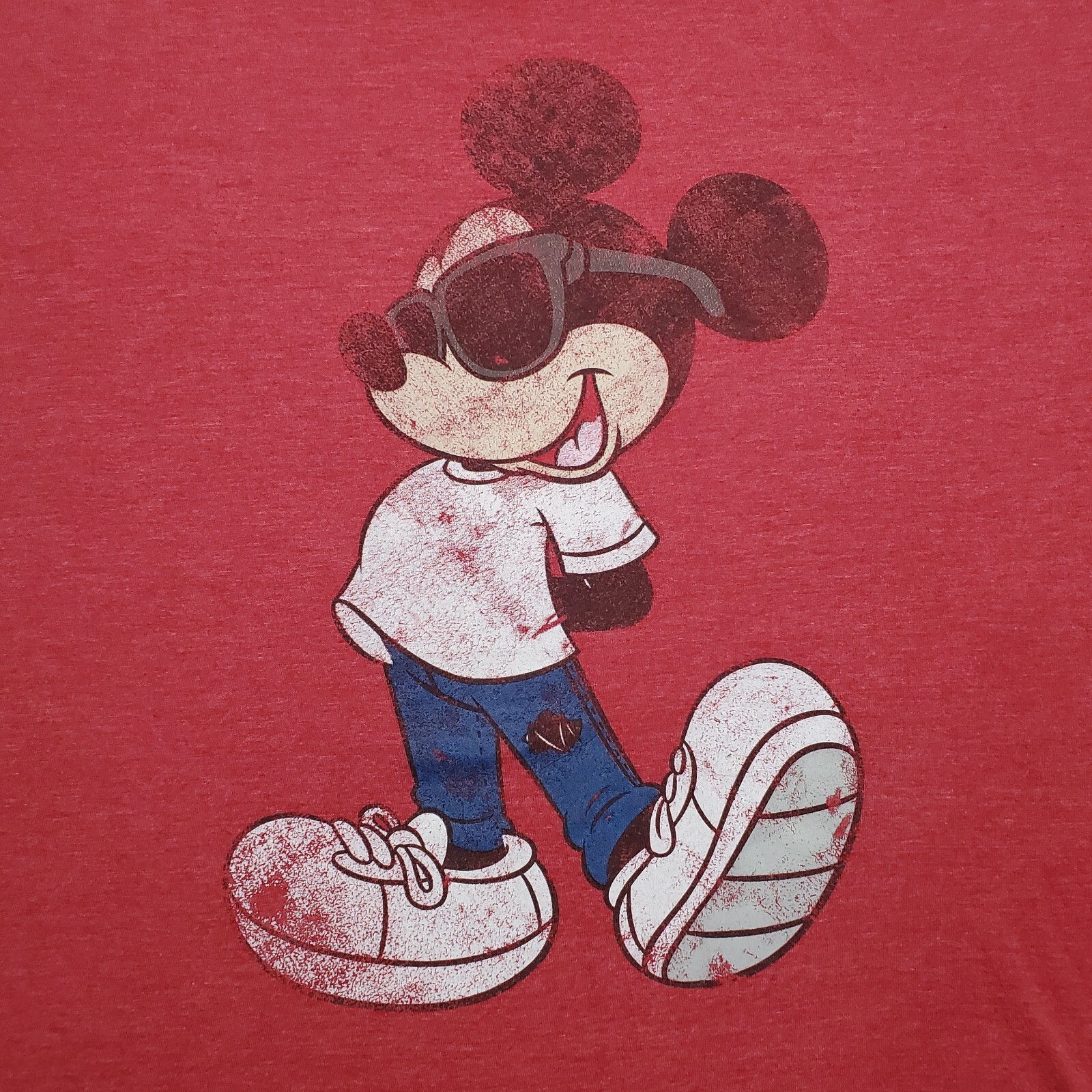 Disney - Cool Mickey Mouse With Sunglasses Graphic Te… - Gem