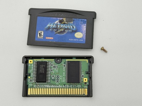 Metroid: Fusion (Nintendo Game Boy Advance) Authentic FLASH MEMORY ...