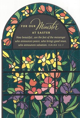 NOS New DaySpring Easter Card - Minister | eBay