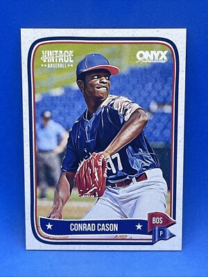 2024 Onyx Vintage Extended #OVCACO Conrad Cason Boston Red Sox | eBay