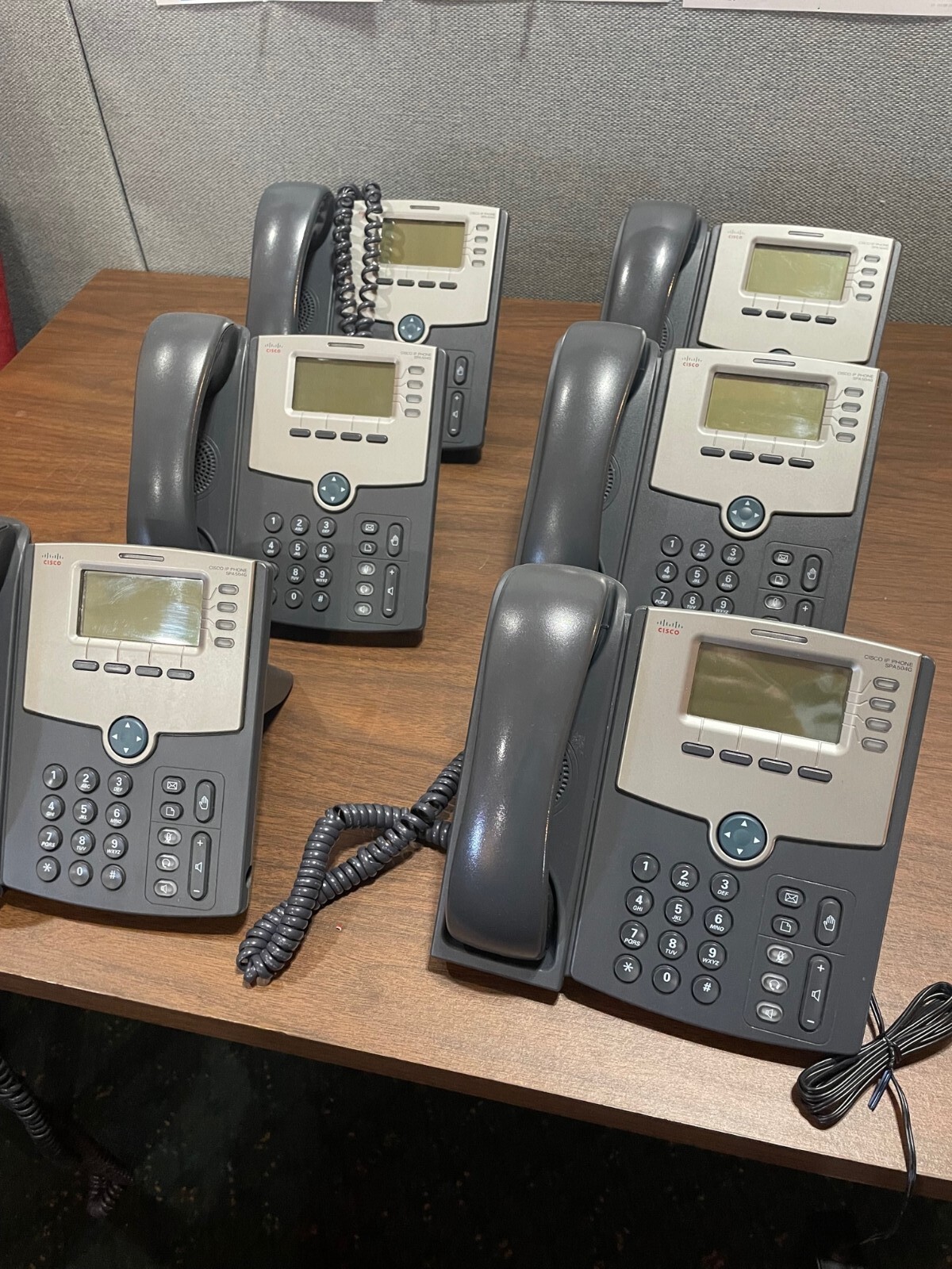 Cisco SPA 504G 4-Line, 2-Port Switch PoE IP Phone 799599491862| eBay