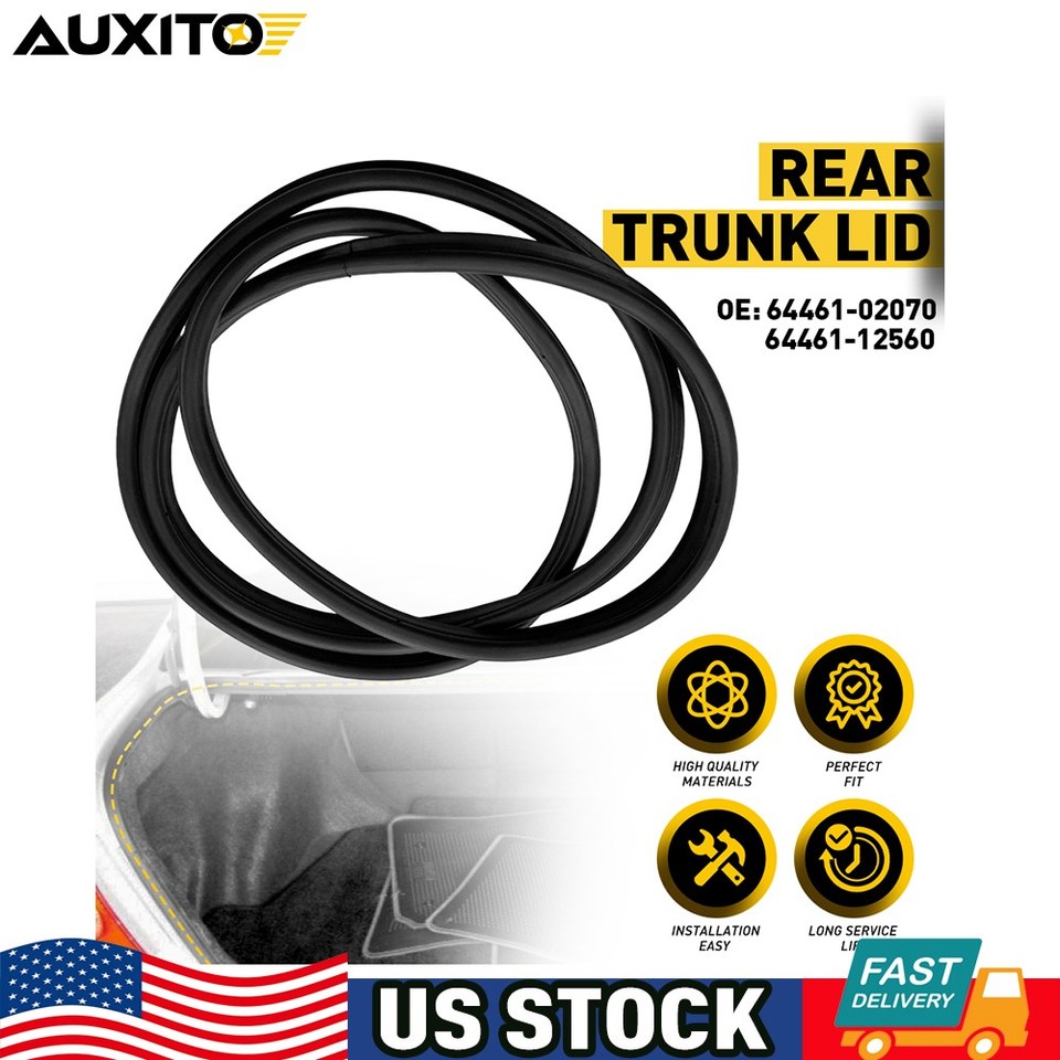Car Rear Trunk Lid Weatherstrip Rubber Seal For 2003-2008 Toyota ...