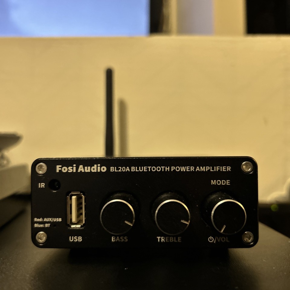 Fosi Audio BL20A Bluetooth Mini Amplifier with pre-amp Output and ...