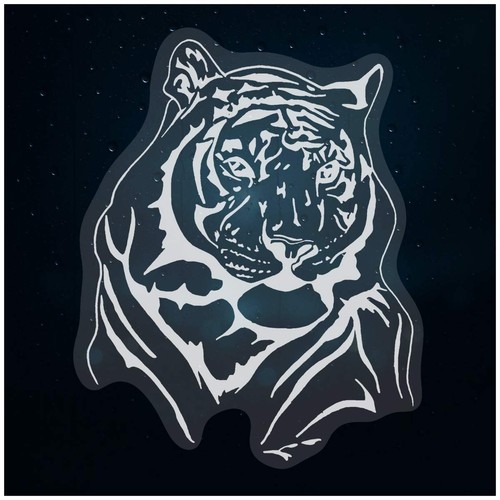 'Tiger' Static Window Clings / Stickers (WC003499) | eBay UK
