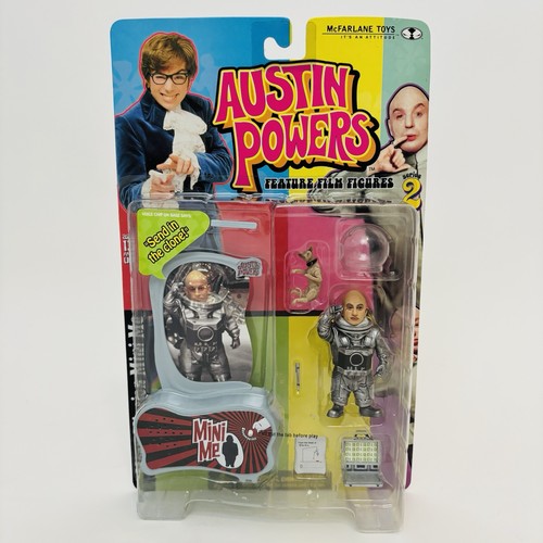 Vintage McFarlane Toys Austin Powers 1999 Moon Mission Mini Me Action ...