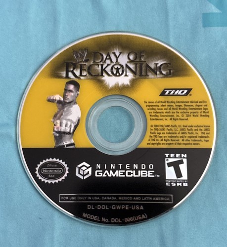 WWE: Day of Reckoning (Nintendo GameCube) DISC ONLY | eBay