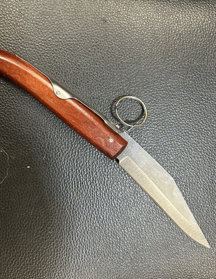 Okapi LOCK RING Knife South Africa Carbon Steel 4in blade | eBay