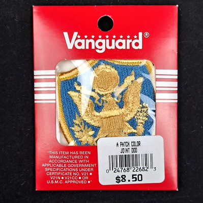 Army Dept. of Defense (DoD) Joint Color Embroidered Sew-On Patch ...