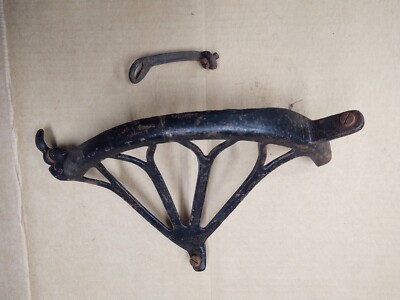 Antique Singer Sewing Machine Cast Iron Treadle Belt Guard 1885 With ...