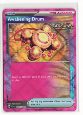 Awakening Drum - 141/162 Temporal Forces ACE SPEC Rare Trainer - NM ...