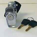 1 x NEW CARAVAN FRONT BOOT LOCK AND HANDLE NOT THREADED SUIT HUME BOOT ...